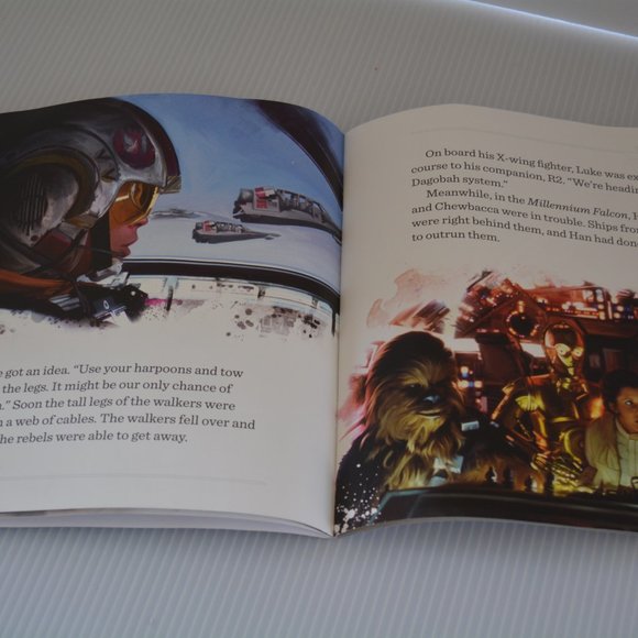 Disney | Toys | Star Wars Read Along Storybook Cd Empire Kids Book ...